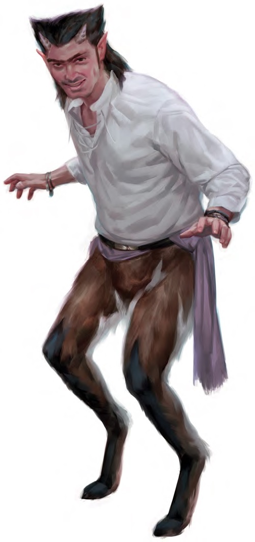 Linaje Feérico: Sátyros | Secretos Oscuros